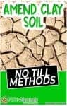 How to Amend Clay Soil Without Tilling? | Green Thumb Gardener