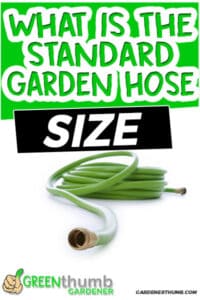 Hose Measuring Guide [Standard Garden Hose Size] | Green Thumb Gardener